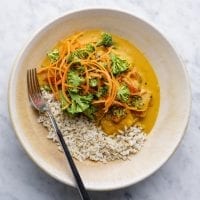 Sri Lankan Fish Curry with Brown Rice - Egmont Seafoods