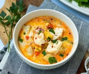 Easy Fish Chowder - Egmont Seafoods