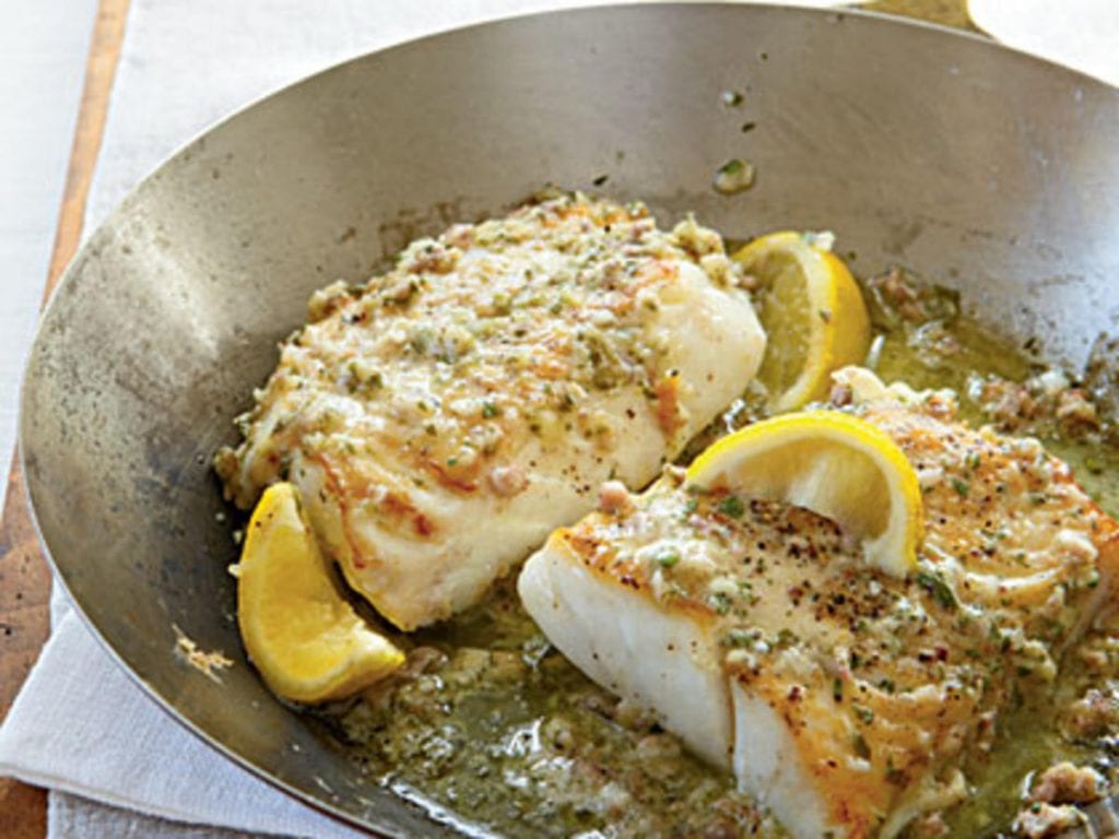 Roast Cod with Garlic Butter - Egmont Seafoods