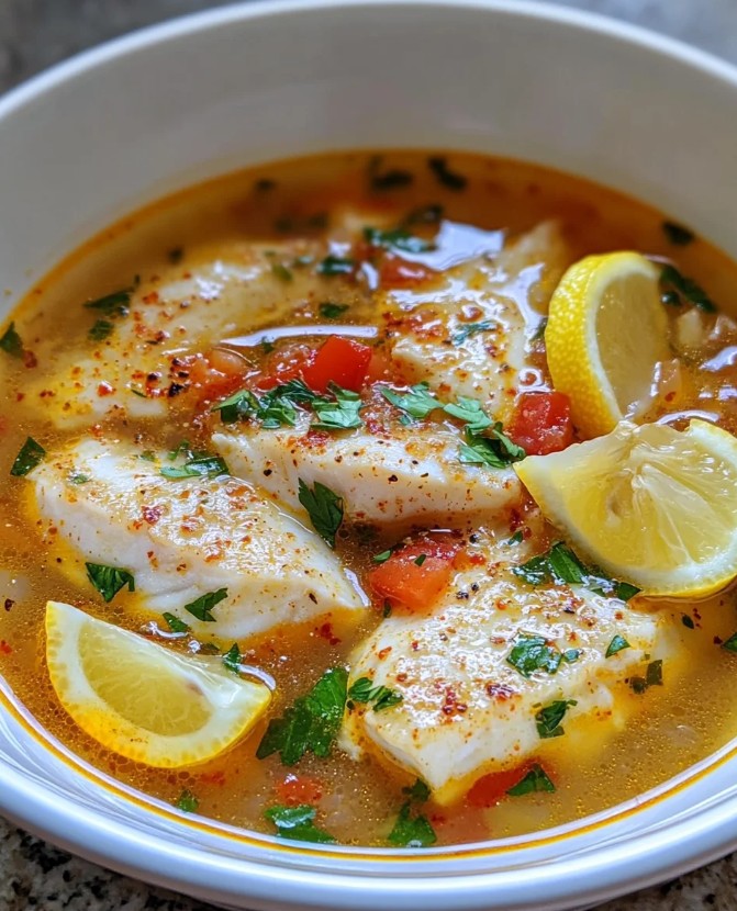 Spicy Lemon Fish Soup - Egmont Seafoods