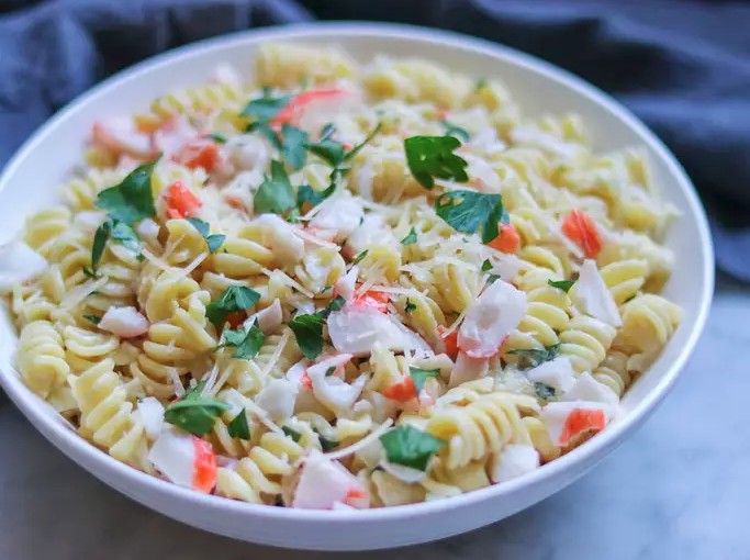 Creamy Surimi Pasta - Egmont Seafoods