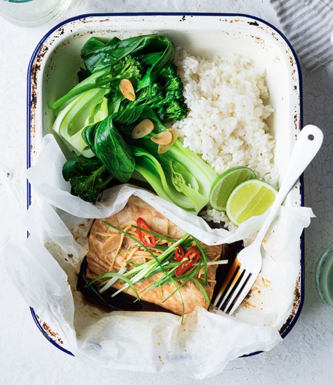 Ginger & Soy Baked Snapper Parcels - Egmont Seafoods